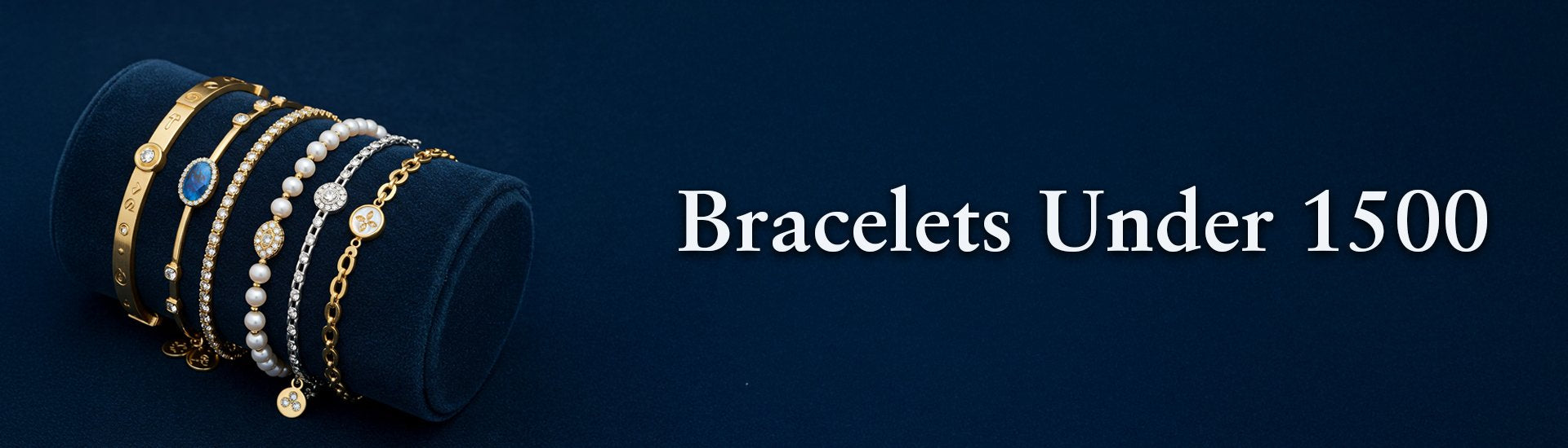 925 Sterling Silver Bracelet for Women Under ₹1500 – Vendi
